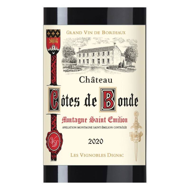 Montagne-Saint-Emilion - Côtes de Bonde 2018